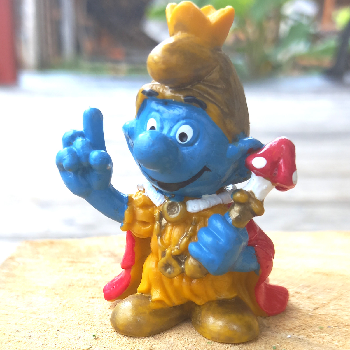 20014 Sunbather Smurf red/white (Schlafschlumpf) #1 - Willow Bank ...