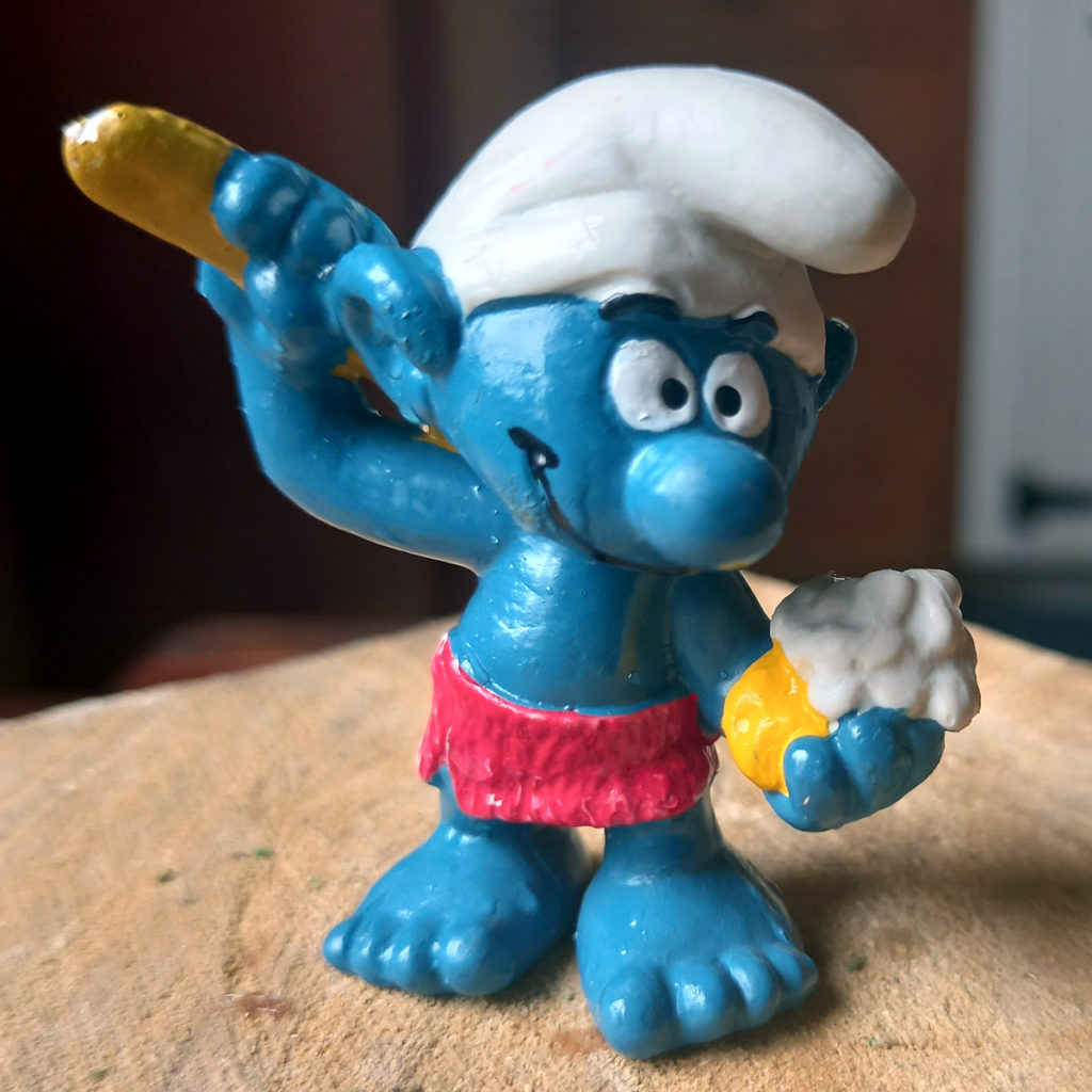 20108 Sauna Smurf (Saunaschlumpf) - Willow Bank Heritage Village