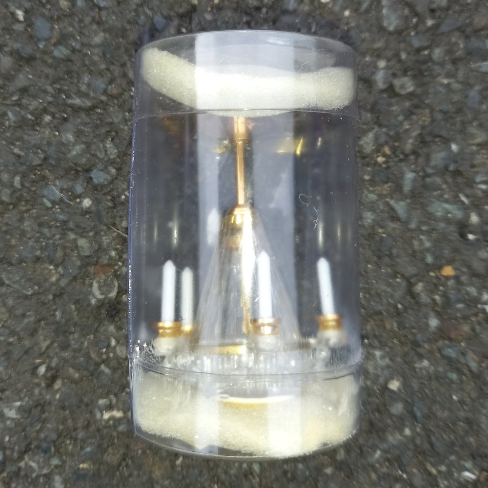 Dollhouse Chandelier Scale 1:12 with Battery CR1632 (TY-030) - Willow ...