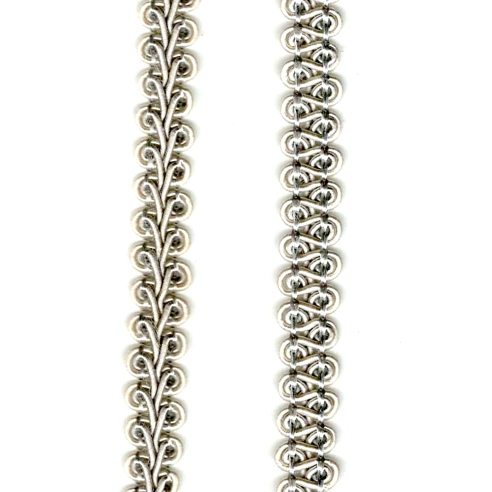 Gimp Upholstery Braid Trim Vintage Grey (UB-024) sold by the meter ...