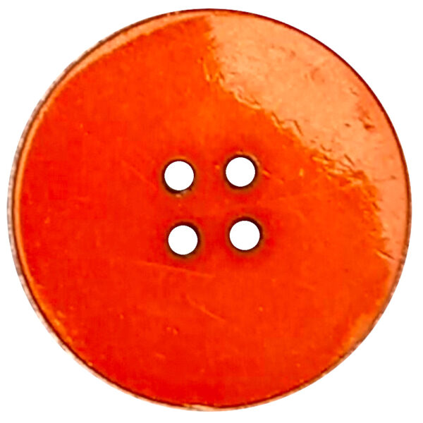 22mm Button Burnt-Orange/White 1970s NOS (BUT-049S) - Willow Bank ...
