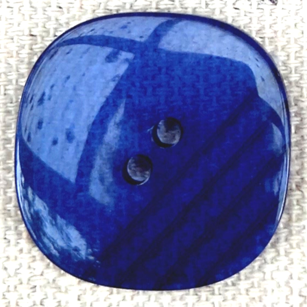 25mm Button Blue Translucent 1980s NOS (BUT-061L) - Willow Bank ...
